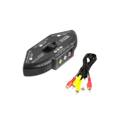 AV Multi Box 3 Port - Electro Gadgets Online Store