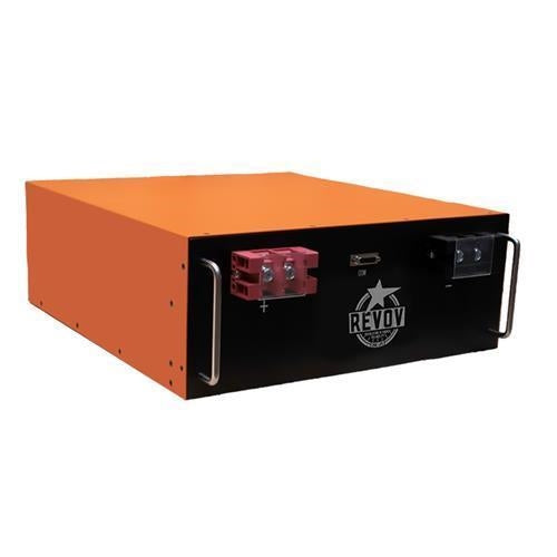 51.2V 100Ah 5.1kWh Lithium Battery Module With Built in BMS Revov ...