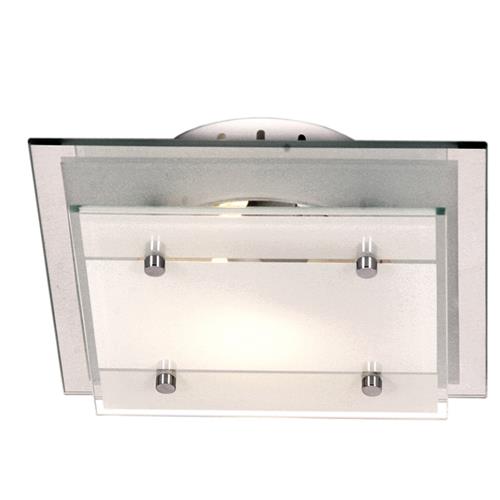 Mirror and Frosted Glass Ceiling Light CF1361 large - Electro Gadgets ...